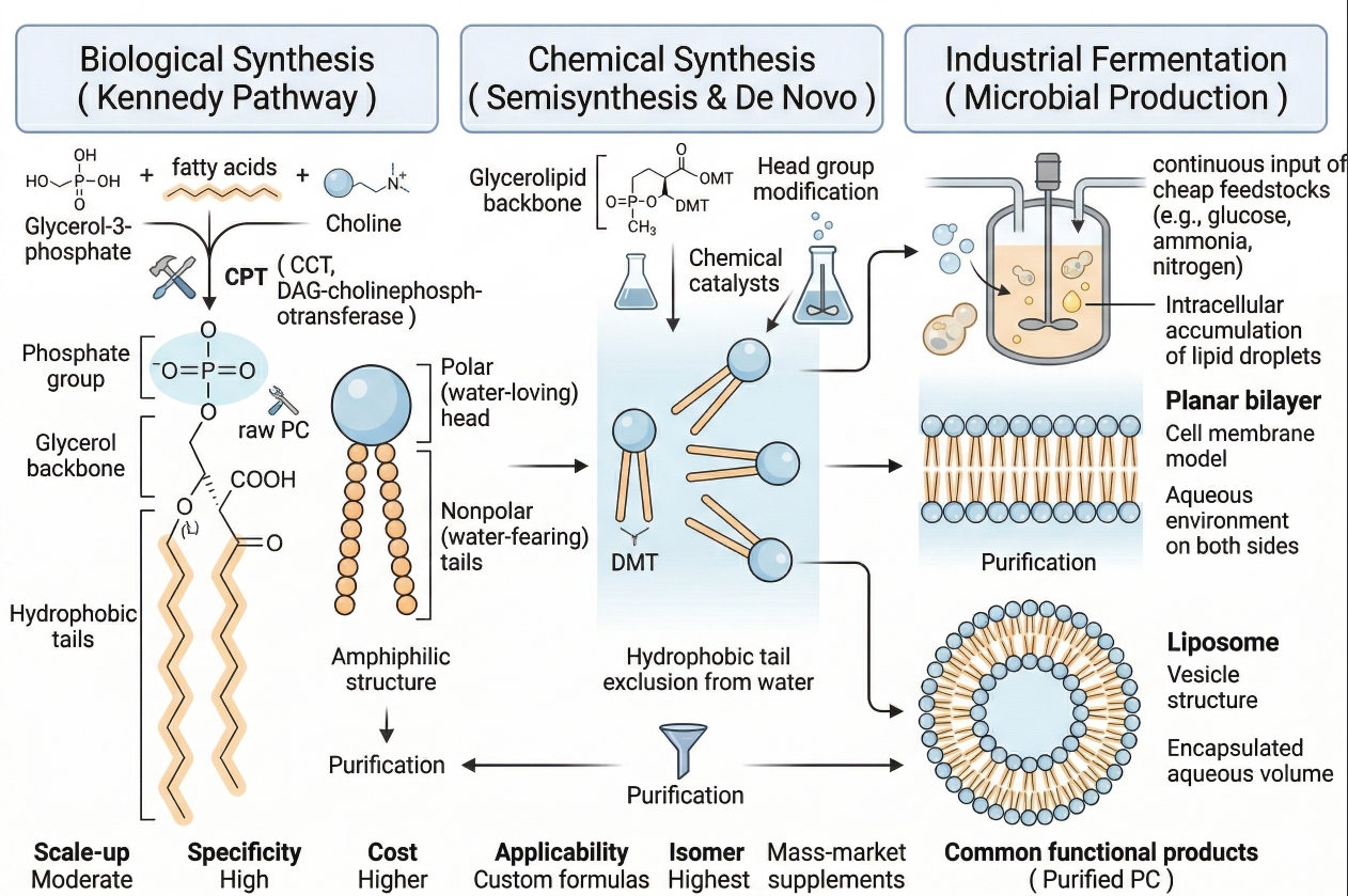 Phospholipid Synthesis Methods and Industrial Applications - BOC Sciences