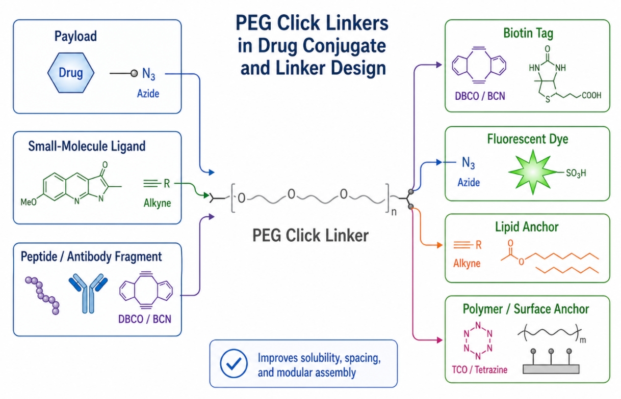 PEG Click Chemistry for Drug Conjugates and Linker Design - BOC Sciences